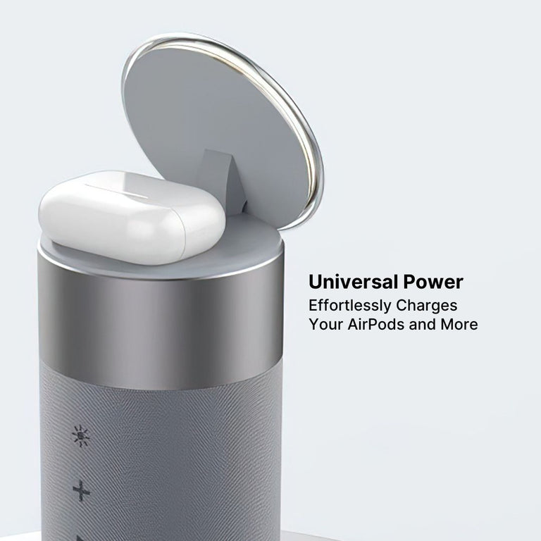 3-in-1 Wireless Charging Hub, Bluetooth Speaker & Night Light ...