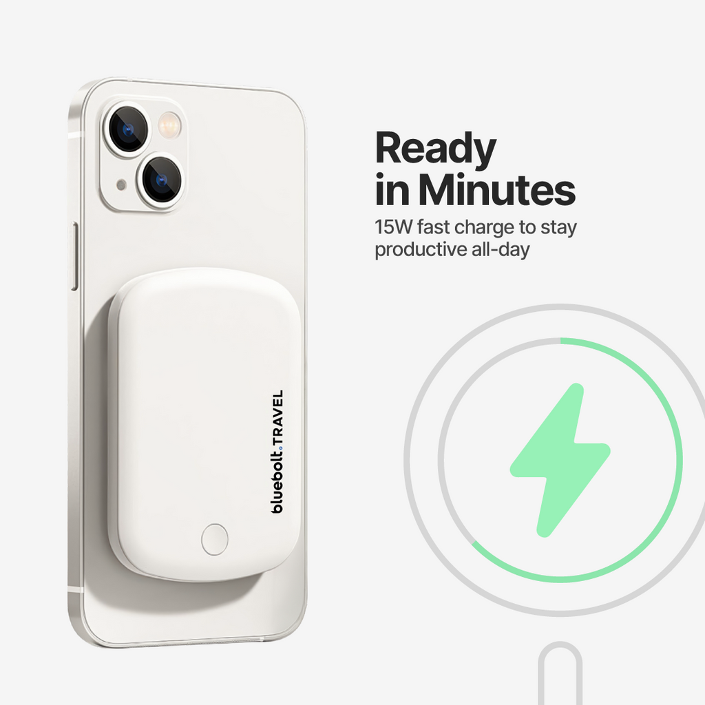 15W Wireless MagSafe Powerbank – BlueBolt Chargers