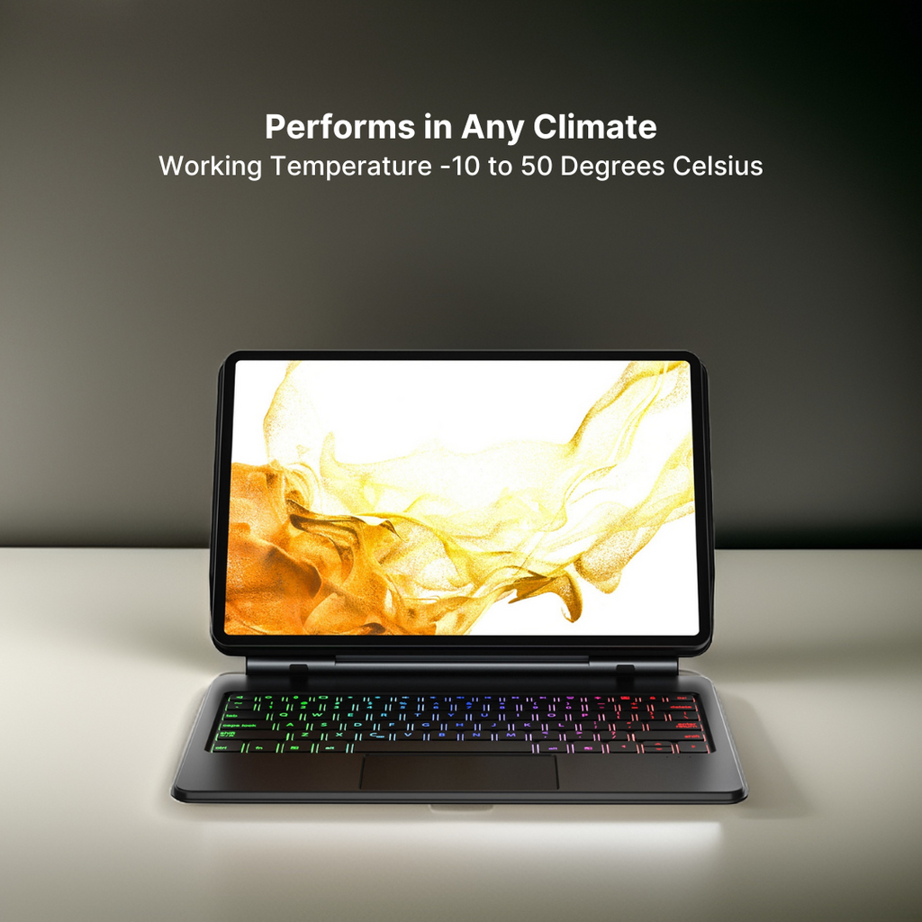 Astro - Wireless Keyboard Case with TouchPad for Samsung Tab 12.4" & 1 ...