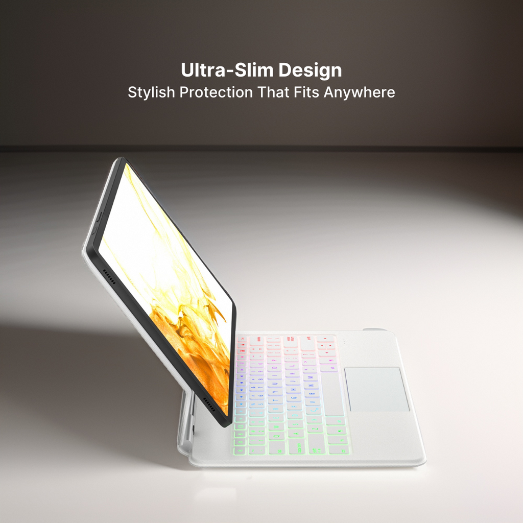 Astro - Wireless Keyboard Case with TouchPad for Samsung Tab 12.4" & 1 ...