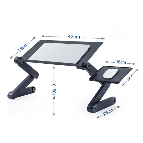 Aluminum Laptop Stand with Adjustable Shelf – BlueBolt Chargers