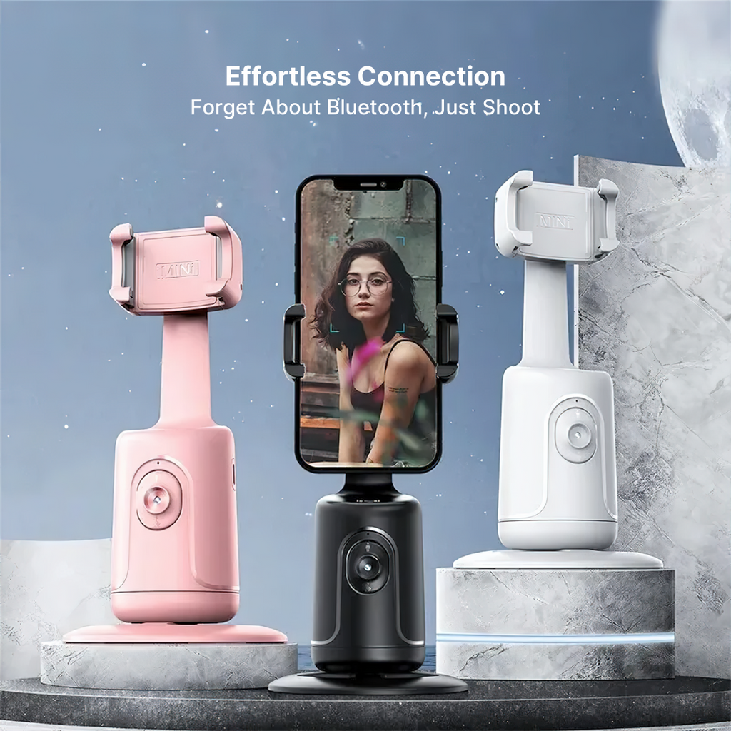 Smart360 AI Motion-Tracking Phone Camera Mount – BlueBolt Chargers
