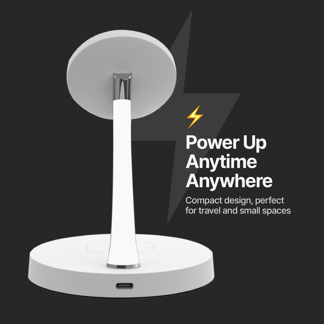 2 in 1 Wireless Charging Station – BlueBolt Chargers