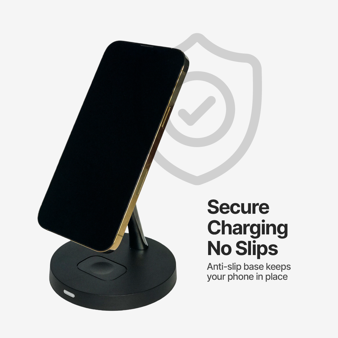 2 in 1 Wireless Charging Station – BlueBolt Chargers
