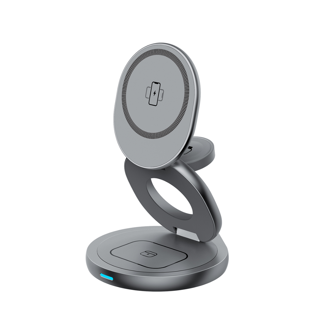 FlexCharge 3-in-1 Magnetic Wireless Charger – BlueBolt Chargers
