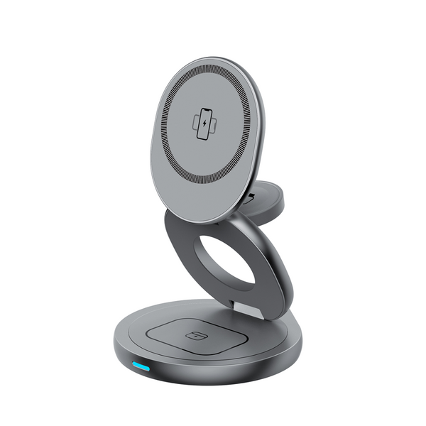 FlexCharge 3-in-1 Magnetic Wireless Charger – BlueBolt Chargers