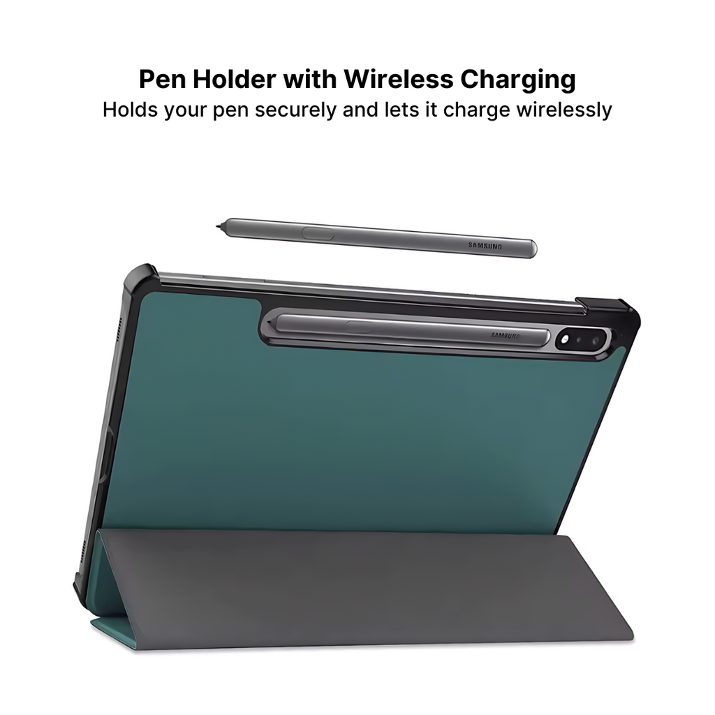 Slim and Lightweight Samsung Galaxy Tab Case with Tri-Fold Caster Desi ...