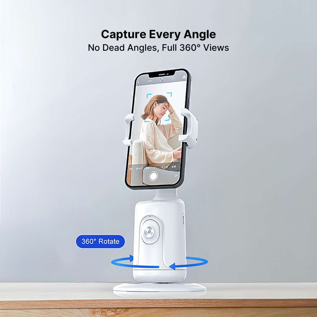 Smart360 AI Motion-Tracking Phone Camera Mount – BlueBolt Chargers