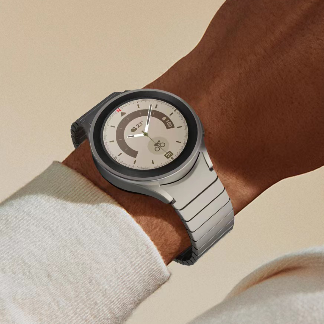 Slimline Stainless Steel Strap for Galaxy Watch – BlueBolt Chargers