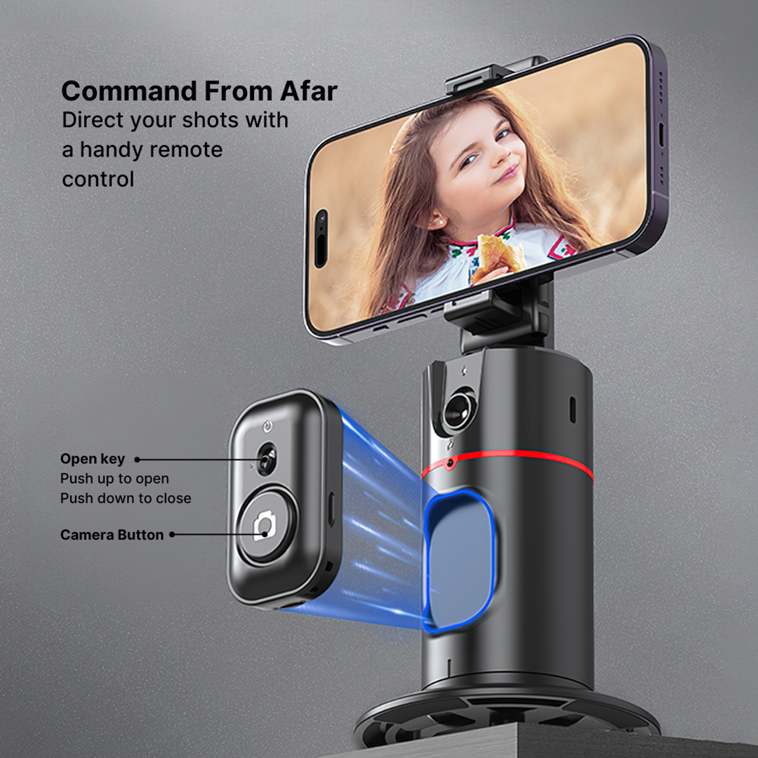 AutoFocus 360 Smart Tracking Camera Stick – BlueBolt Chargers