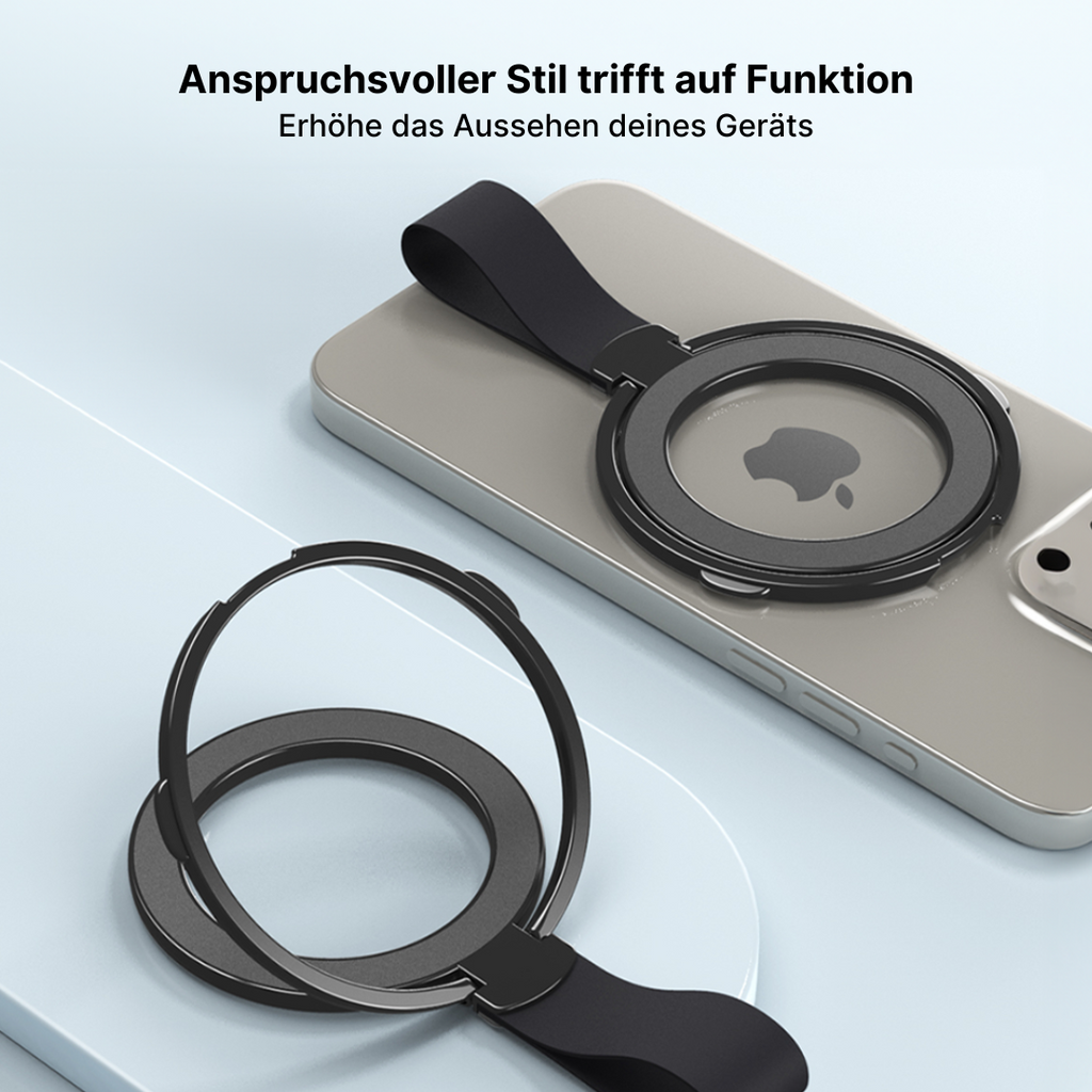 Rotatable Magnetic Phone Holder with Folding Ring – BlueBolt Chargers