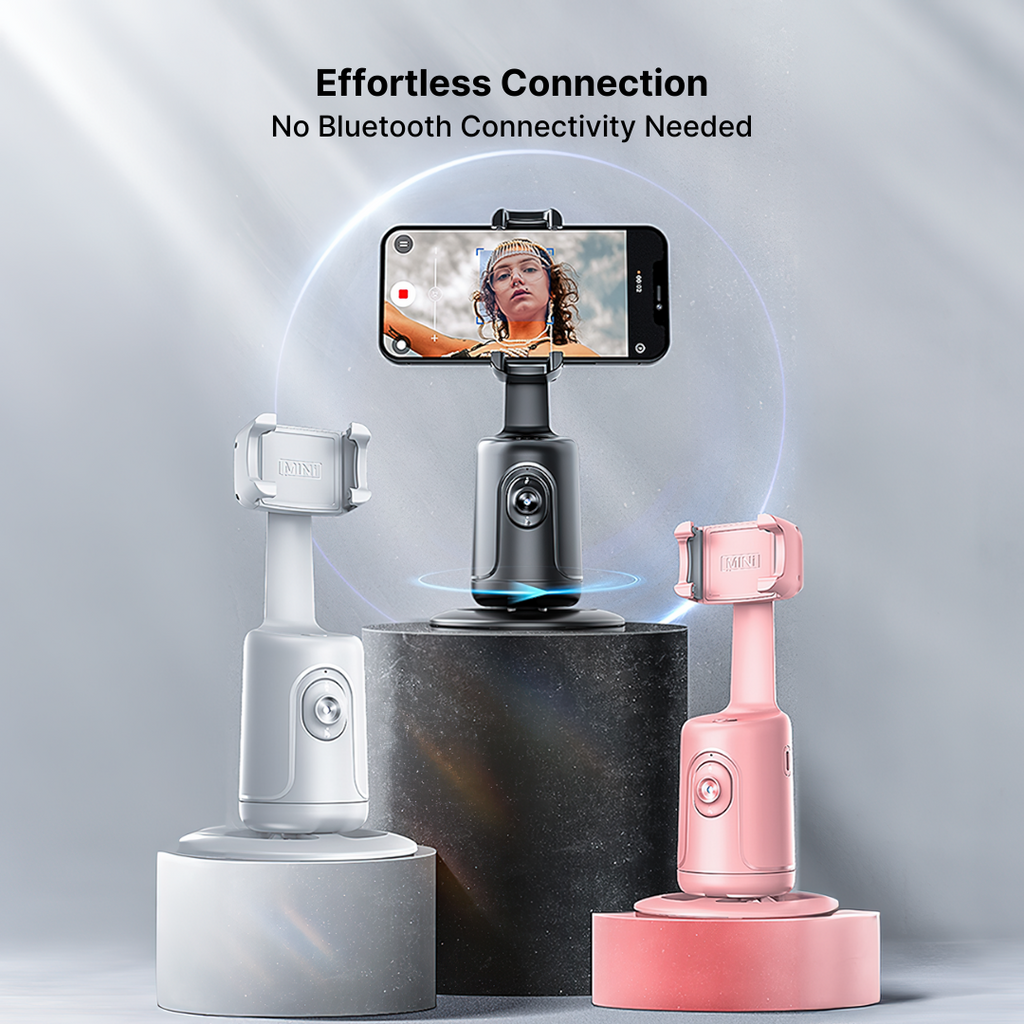 Smart360 AI Motion-Tracking Phone Camera Mount – BlueBolt Chargers