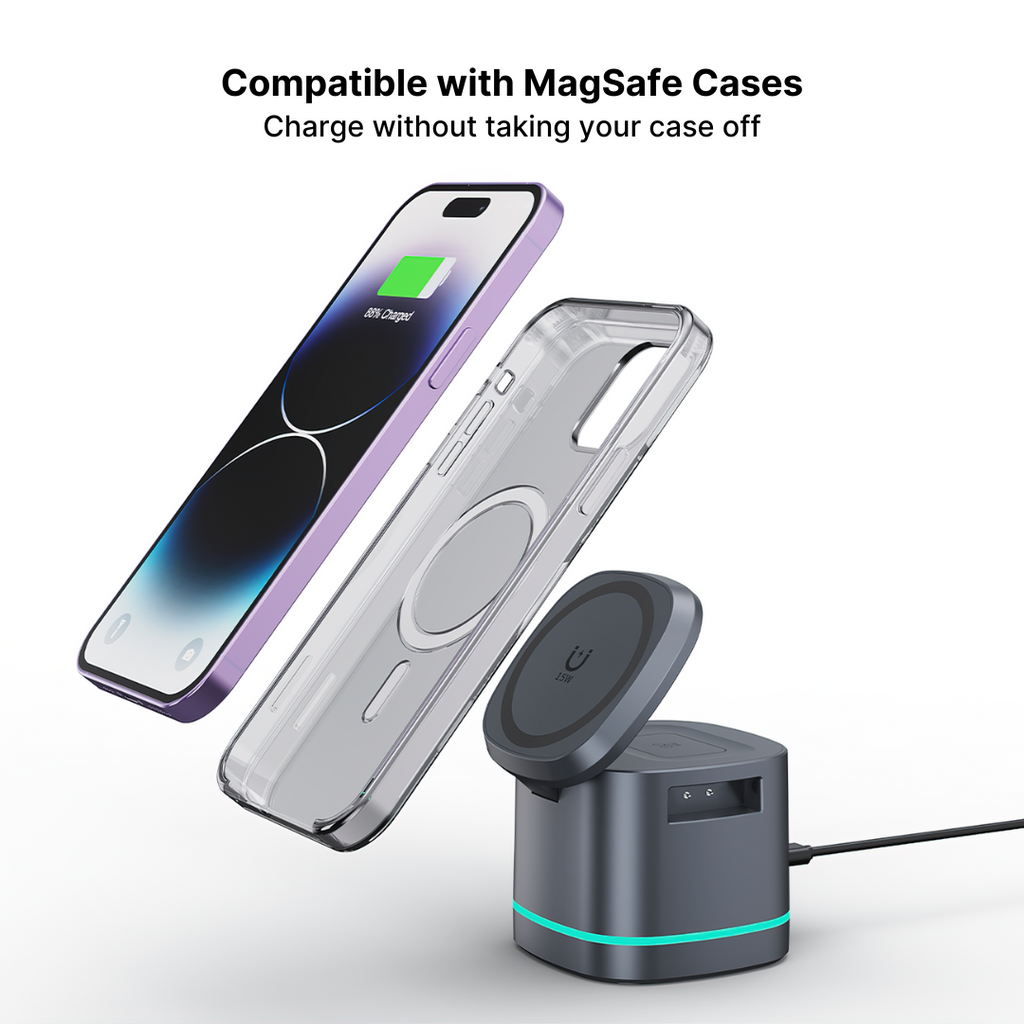 3-in-1 Apple Charging Pod – BlueBolt Chargers