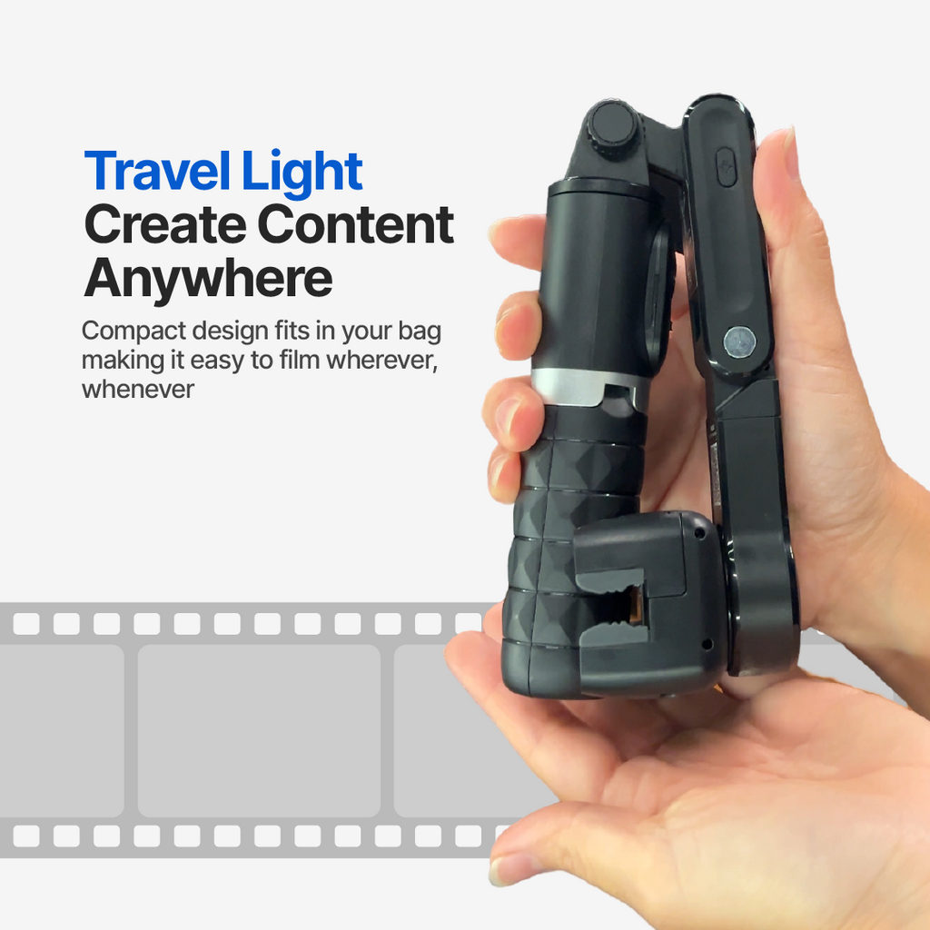 AutoFocus Tripod for Creators (360, Face Tracking, Selfie Stick, Light ...