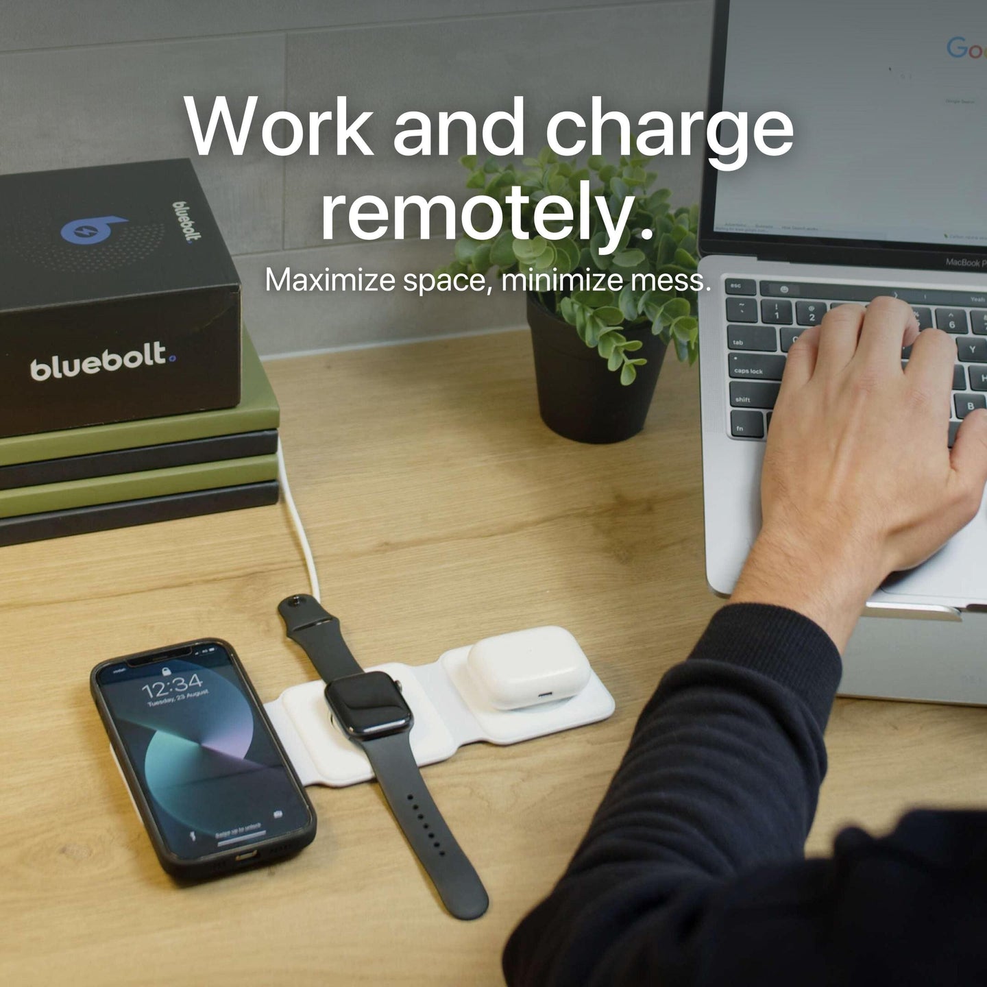 Foldable 3 in 1 Charging Station – BlueBolt Chargers