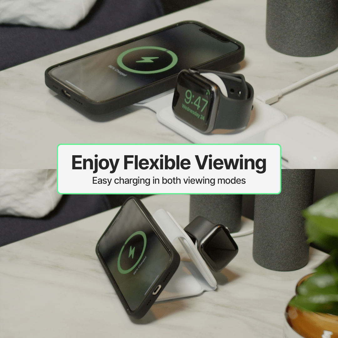 Foldable 3 in 1 Charging Station – BlueBolt Chargers
