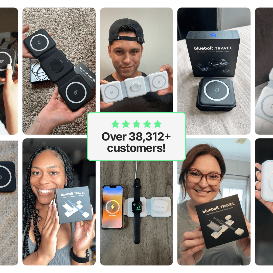 Foldable 3 in 1 Charging Station – BlueBolt Chargers