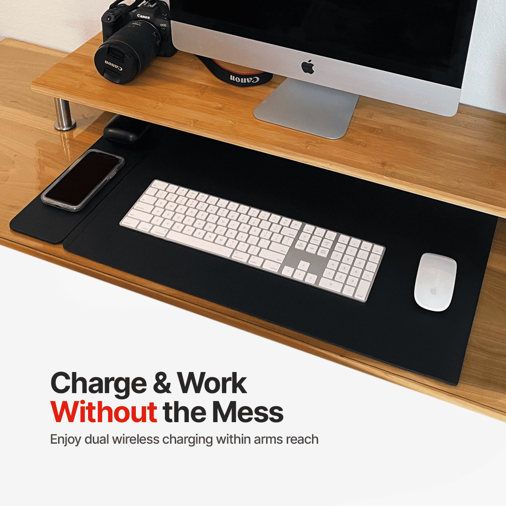 PowerMat Pro DUO Wireless Charging Desk Mat – BlueBolt Chargers