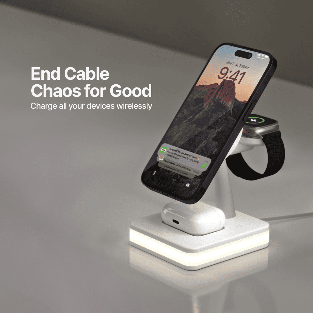 Ultra 4 in 1 MagSafe Charging Station – BlueBolt Chargers