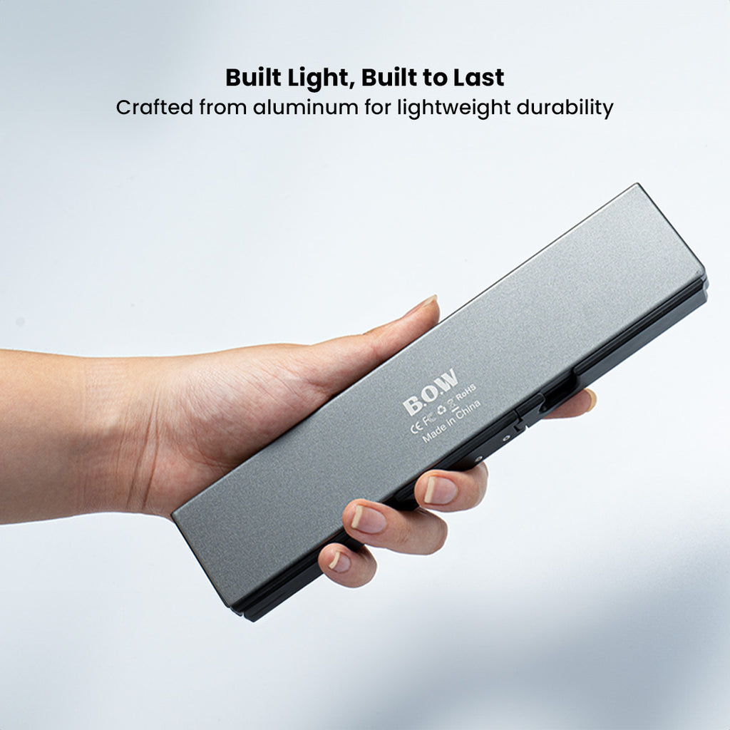 UltraFold Mini Ergonomic Wireless Keyboard with Bluetooth – BlueBolt ...