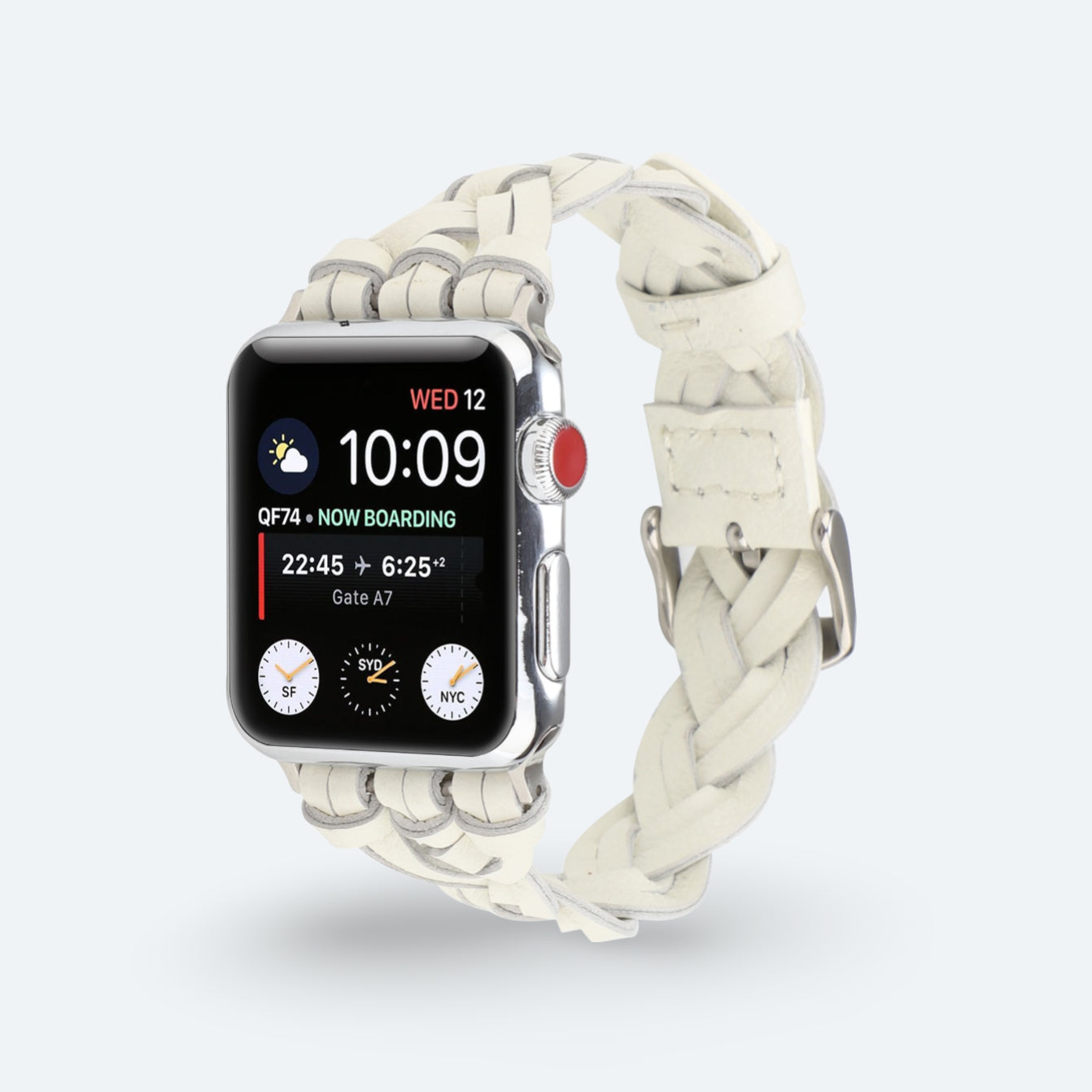 Artisan Weave Leather Apple Watch Strap – BlueBolt Chargers